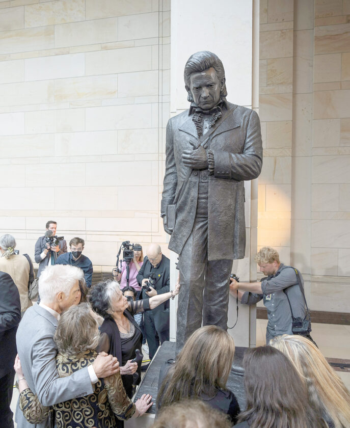 Monument of singer Johnny Cash unveiled at US Capitol | News, Sports ...